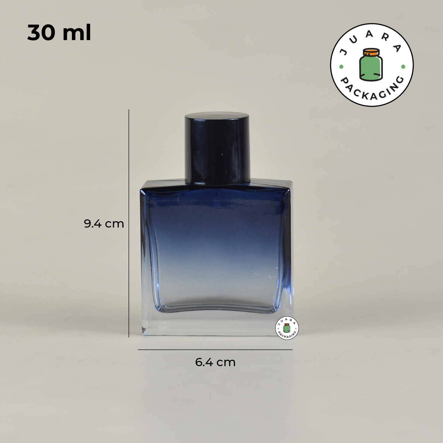 [PRESS] Botol Parfum Kotak Gradasi - 30 ml - Suplyer Kemasan Skincare ...
