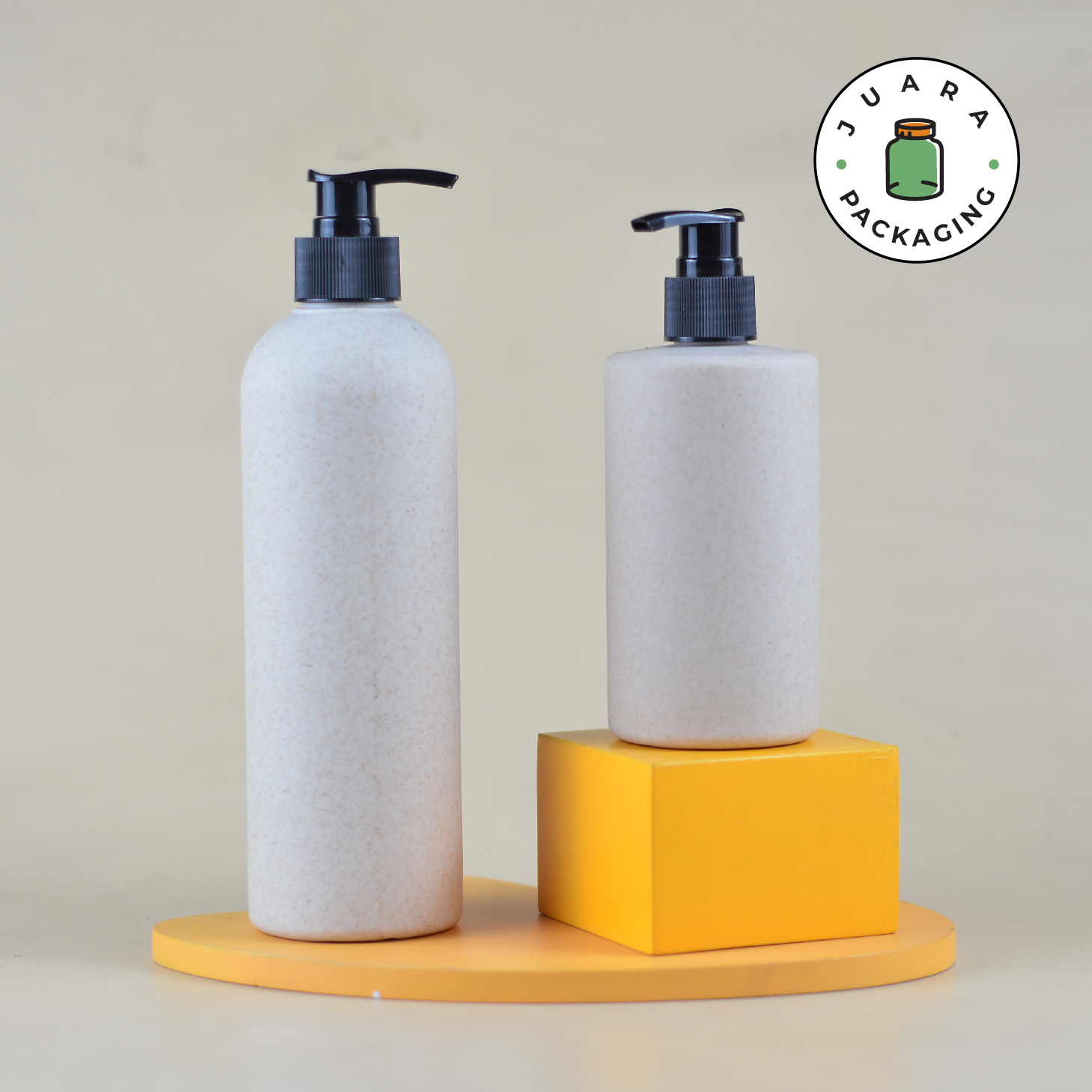 Botol Pump Plastik Daur Ulang - 300 ml 500 ml - Suplyer Kemasan ...