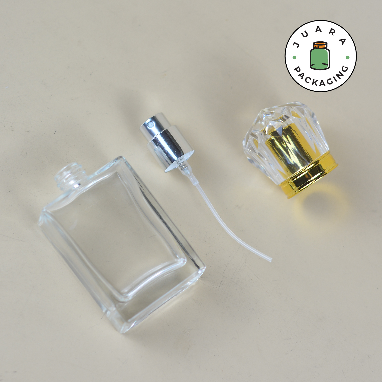 Botol Parfum Tutup Mahkota - 30 ml - Suplyer Kemasan Skincare, Kemasan ...