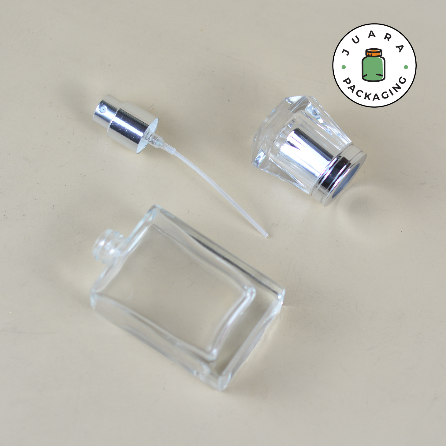 Botol Parfum Tutup Berlian - 30 ml - Suplyer Kemasan Skincare, Kemasan ...