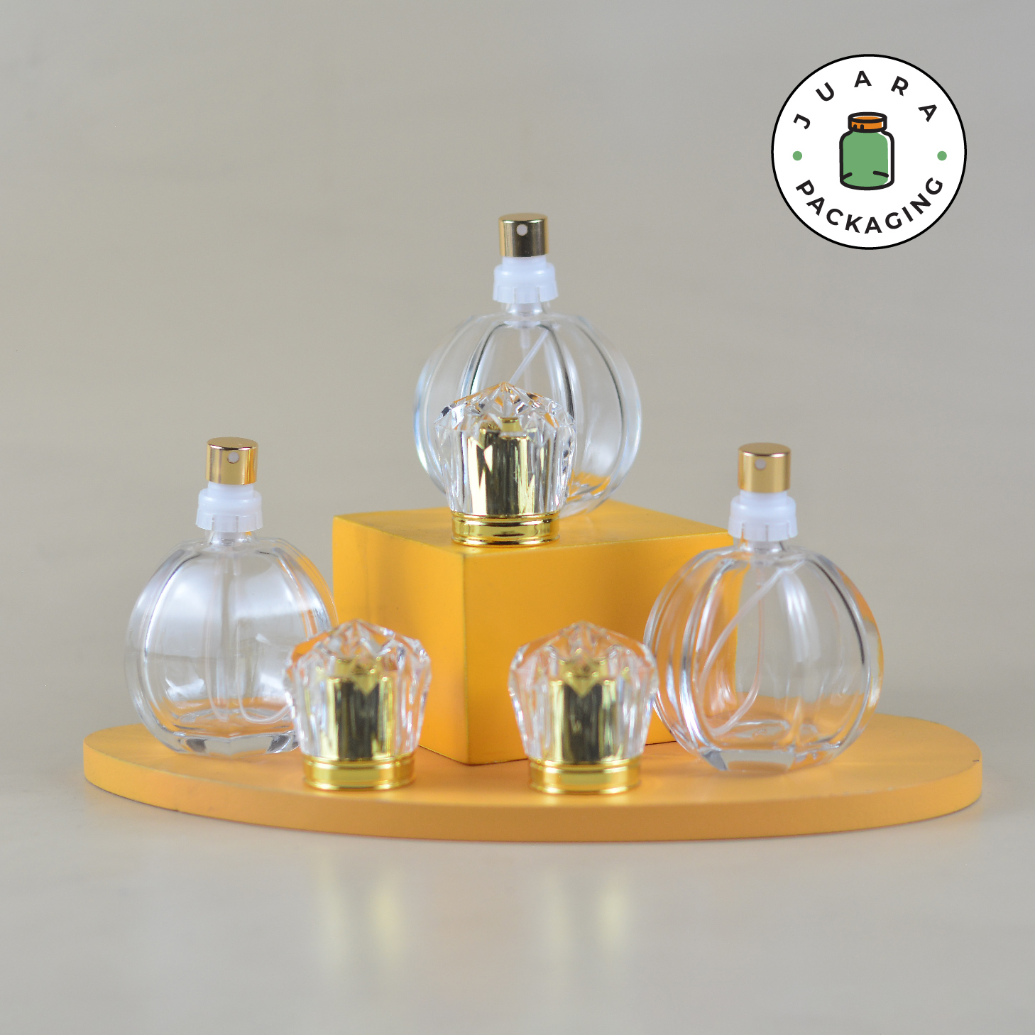 [SEMI PRESS] Botol Parfum Labu - 50 ml - Suplyer Kemasan Skincare ...