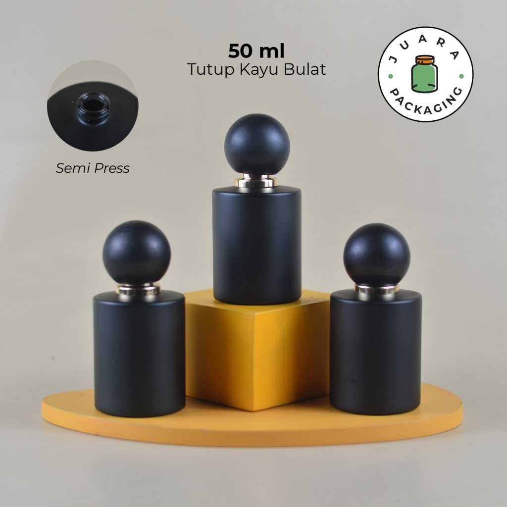 [SEMI PRESS] Botol Parfum Tutup Bulat - 50 ml - Suplyer Kemasan ...