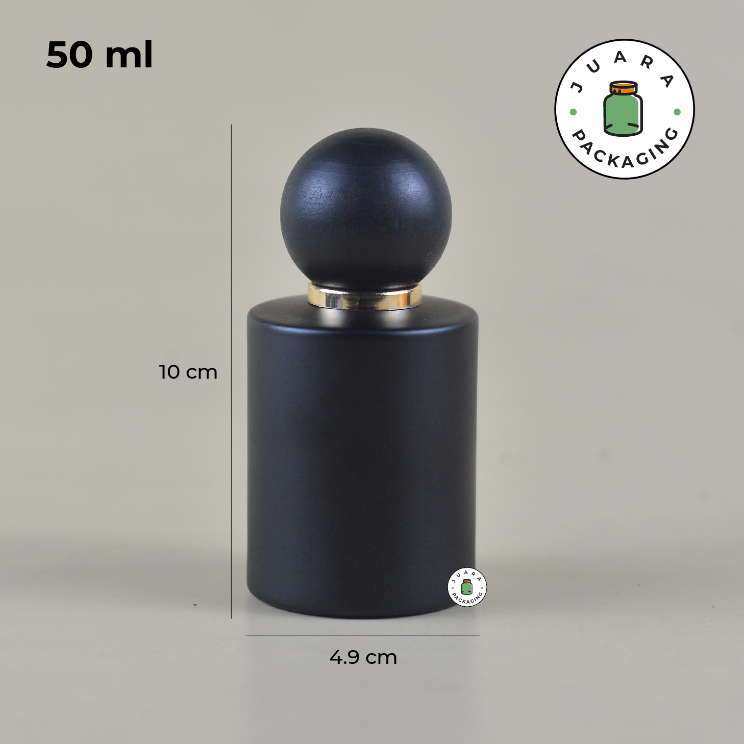 [SEMI PRESS] Botol Parfum Tutup Bulat - 50 ml - Suplyer Kemasan ...