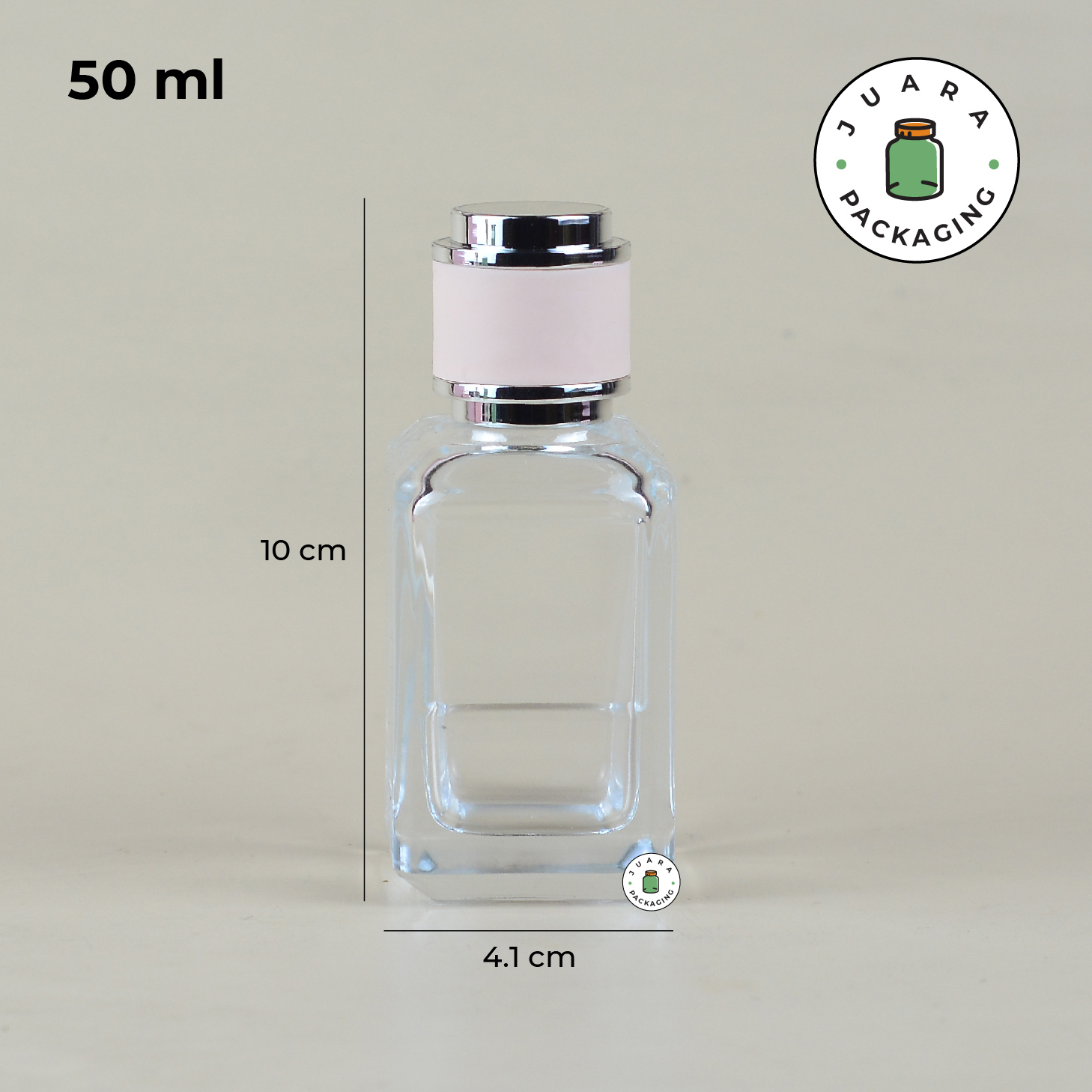 [SEMI PRESS] Botol Parfum Tutup Pink - 50 ml - Suplyer Kemasan Skincare ...