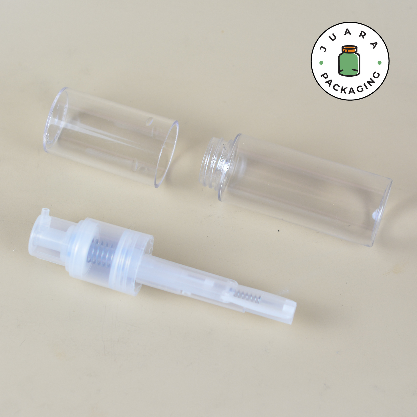 Botol Pump Bubuk Glitter - 50 ml - Suplyer Kemasan Skincare, Kemasan ...