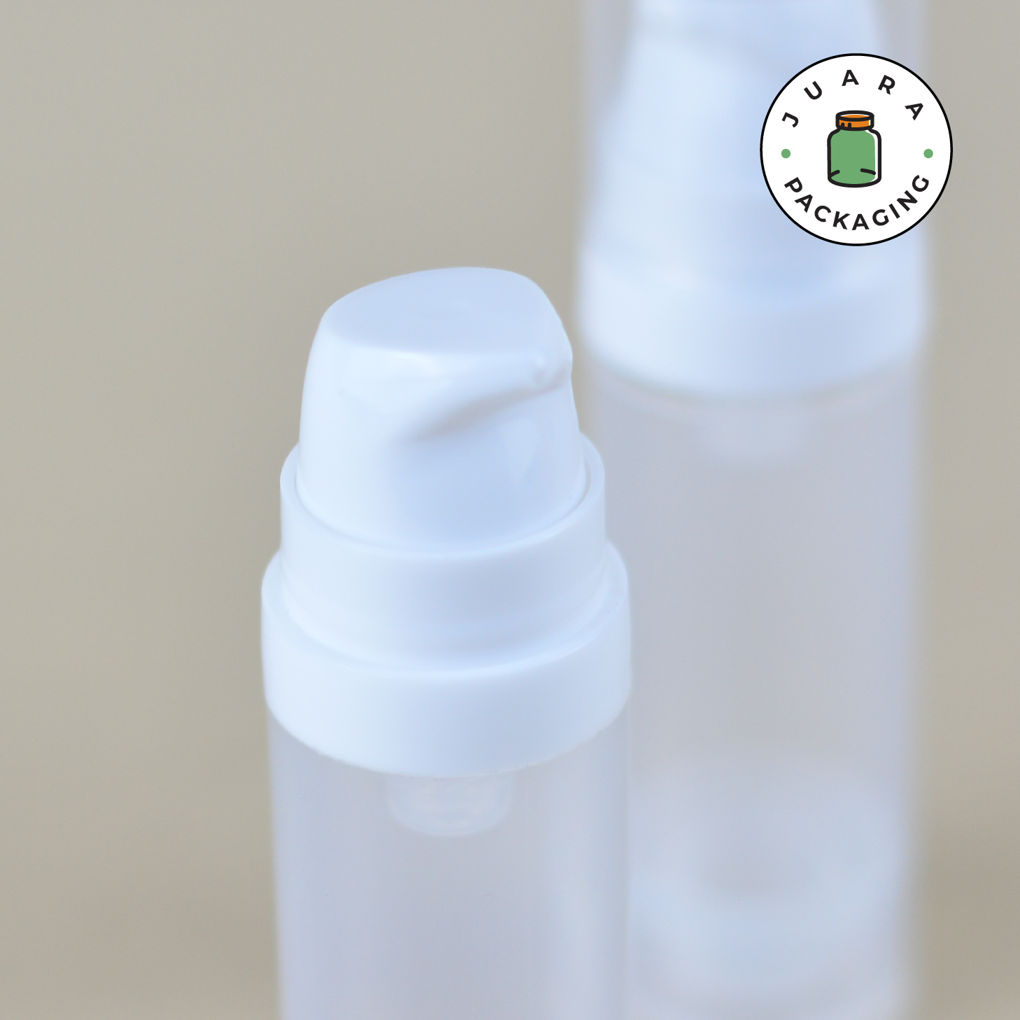 Botol Airless Pump 15 ml - Suplyer Kemasan Skincare, Kemasan Kosmetik ...