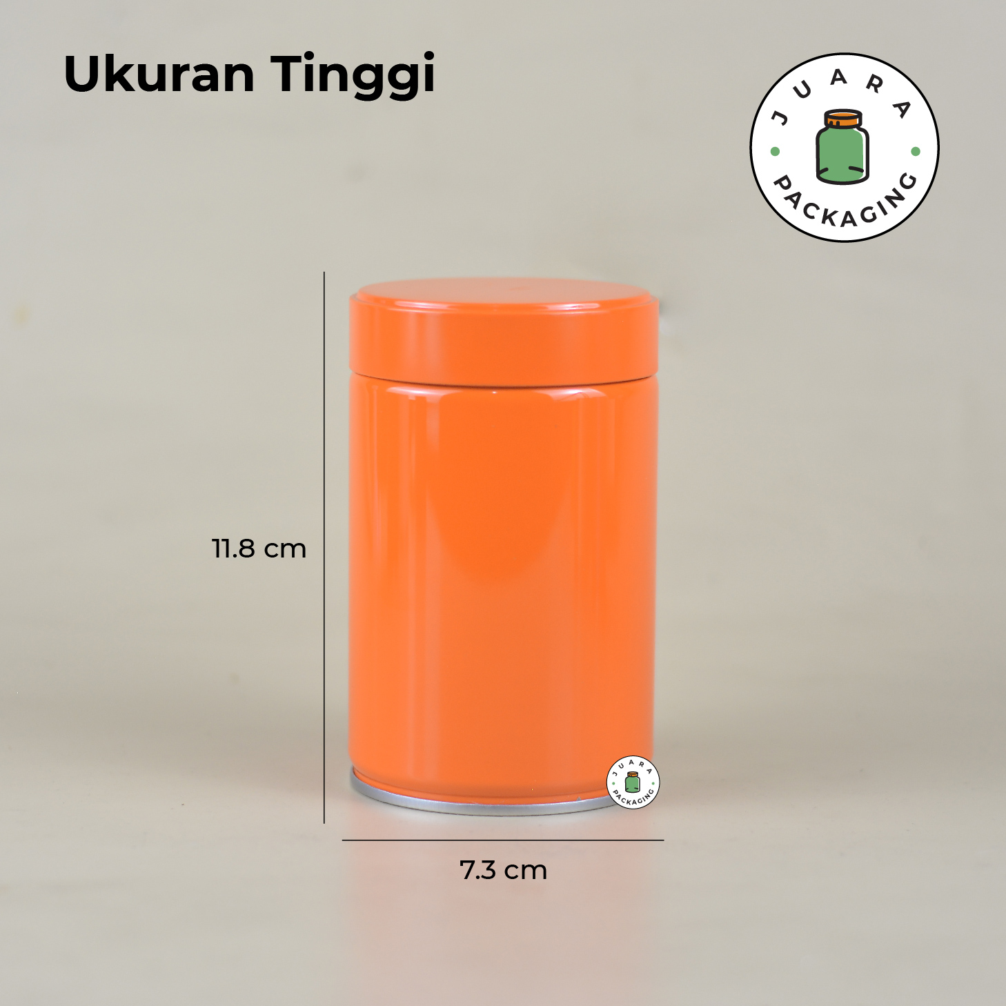 Jar Silinder Ukuran Tinggi + Segel - Suplyer Kemasan Skincare, Kemasan ...