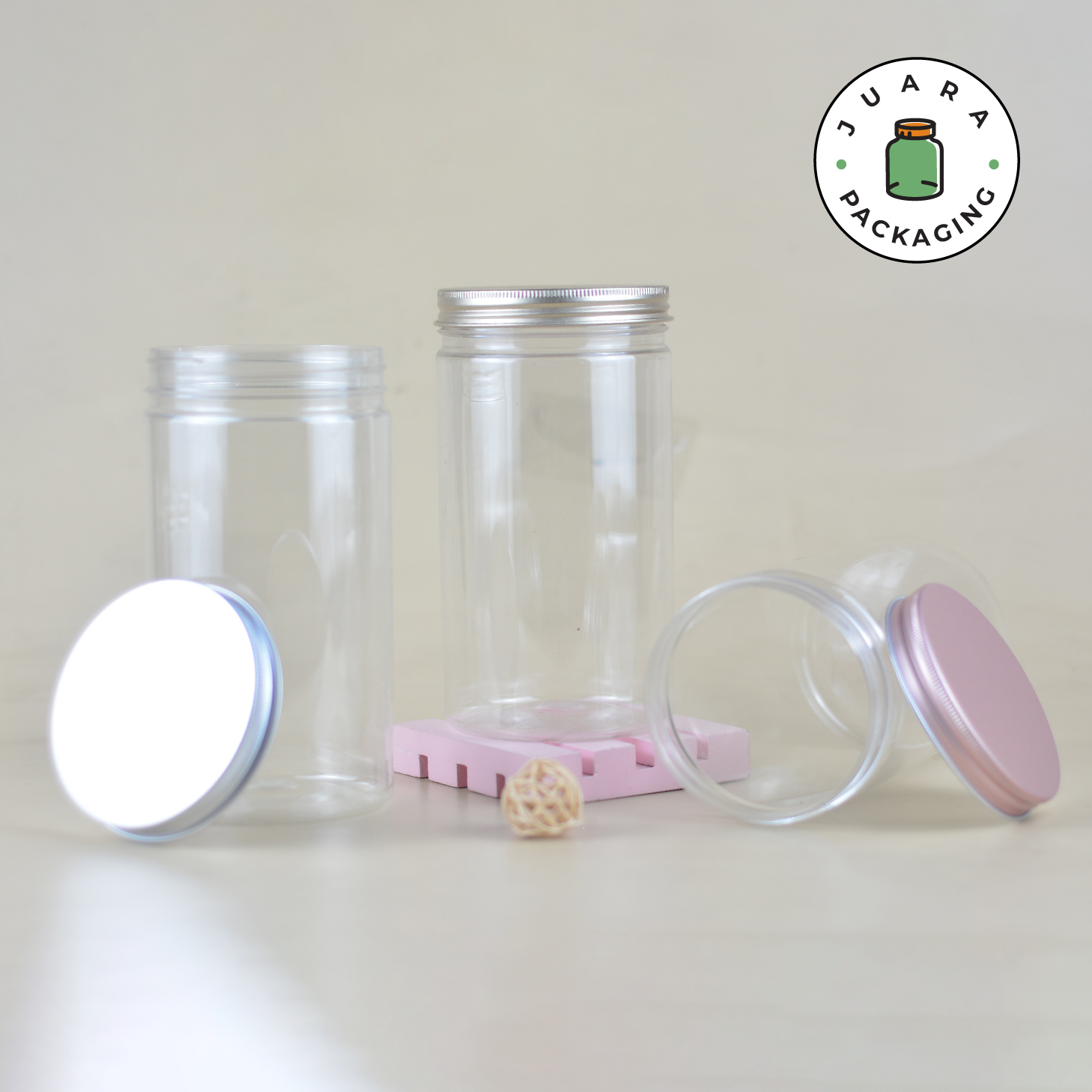 Toples Plastik Bening 1000 ml - Suplyer Kemasan Skincare, Kemasan ...