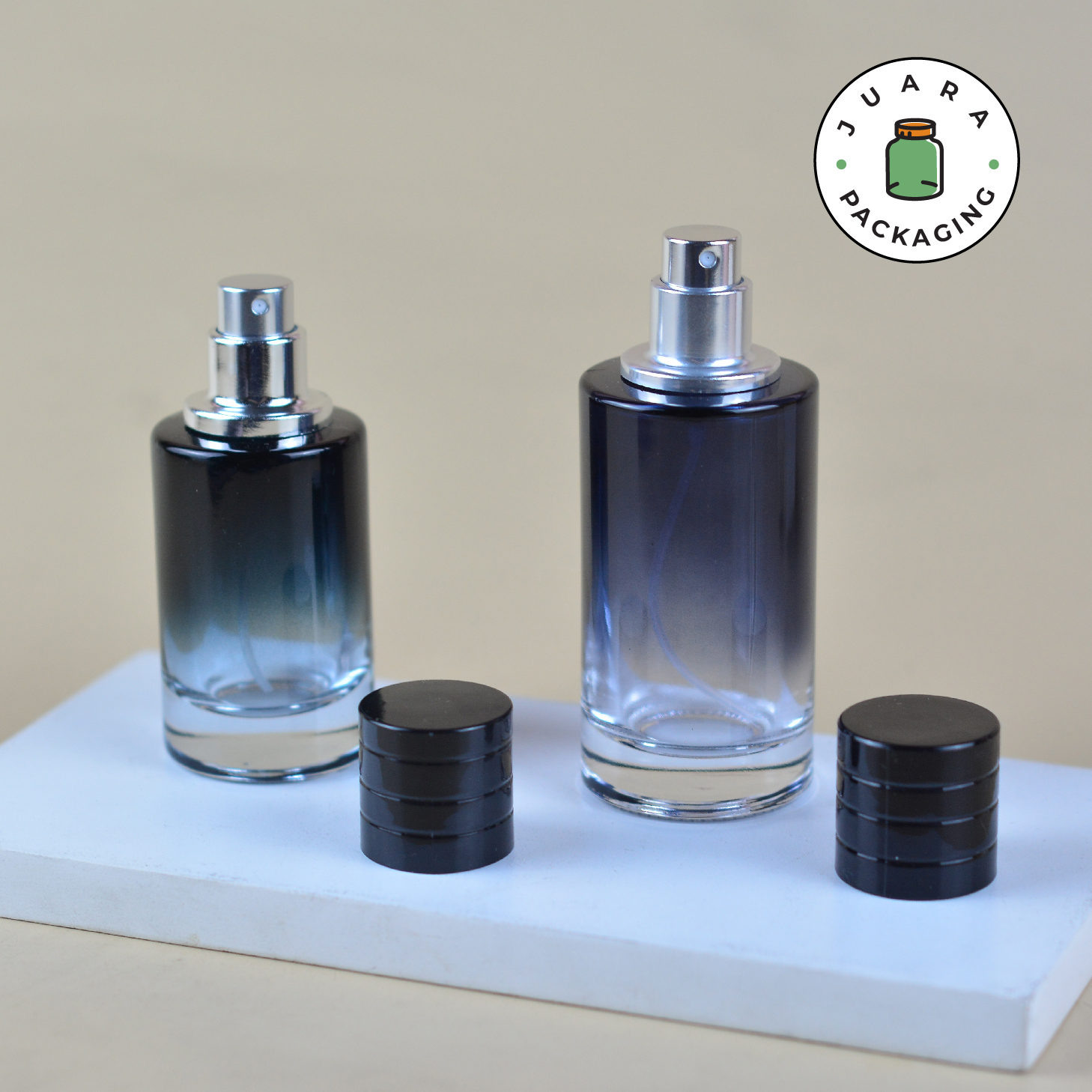 Botol Parfum Kaca Gradasi - 30 ml 50 ml - Suplyer Kemasan Skincare ...
