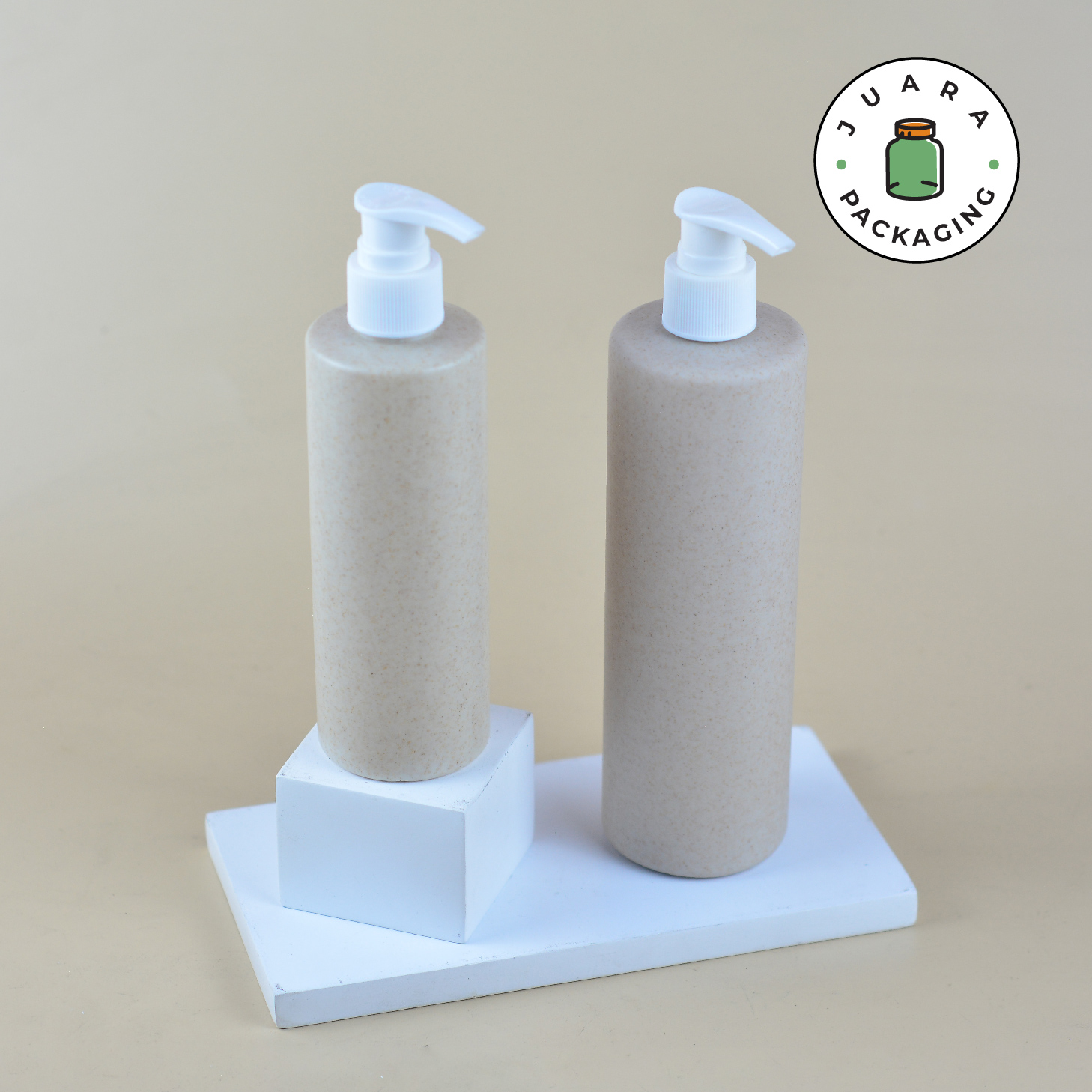 Botol Pump Plastik Daur Ulang - 250 ml 400 ml - Suplyer Kemasan ...