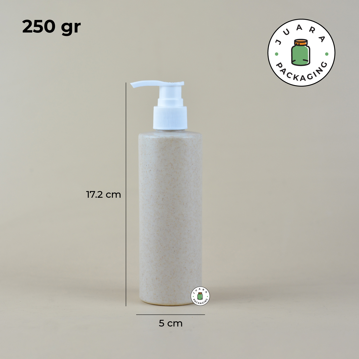 Botol Pump Plastik Daur Ulang - 250 ml 400 ml - Suplyer Kemasan ...