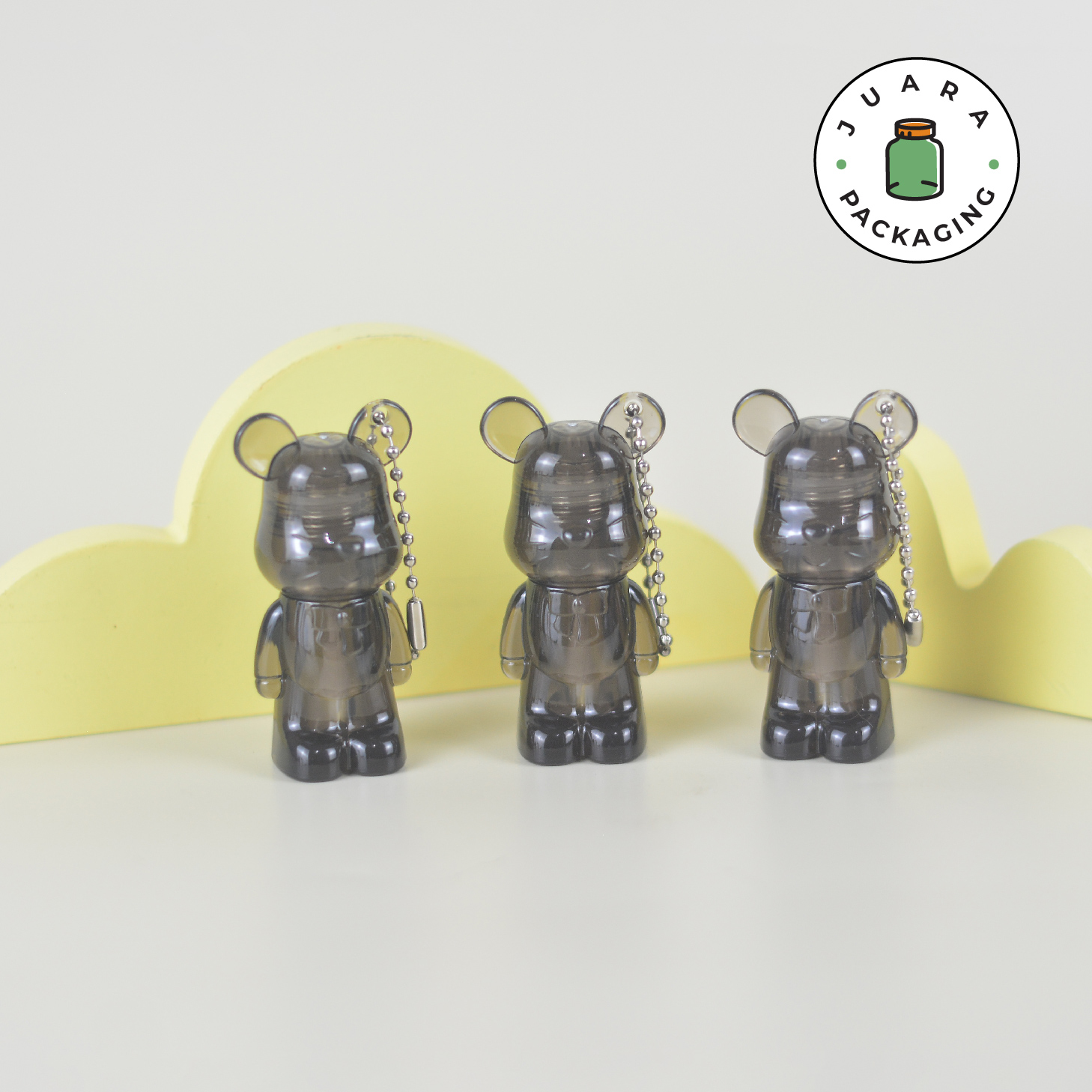 Wadah Lipcare Bear - 6 ml - Suplyer Kemasan Skincare, Kemasan Kosmetik ...